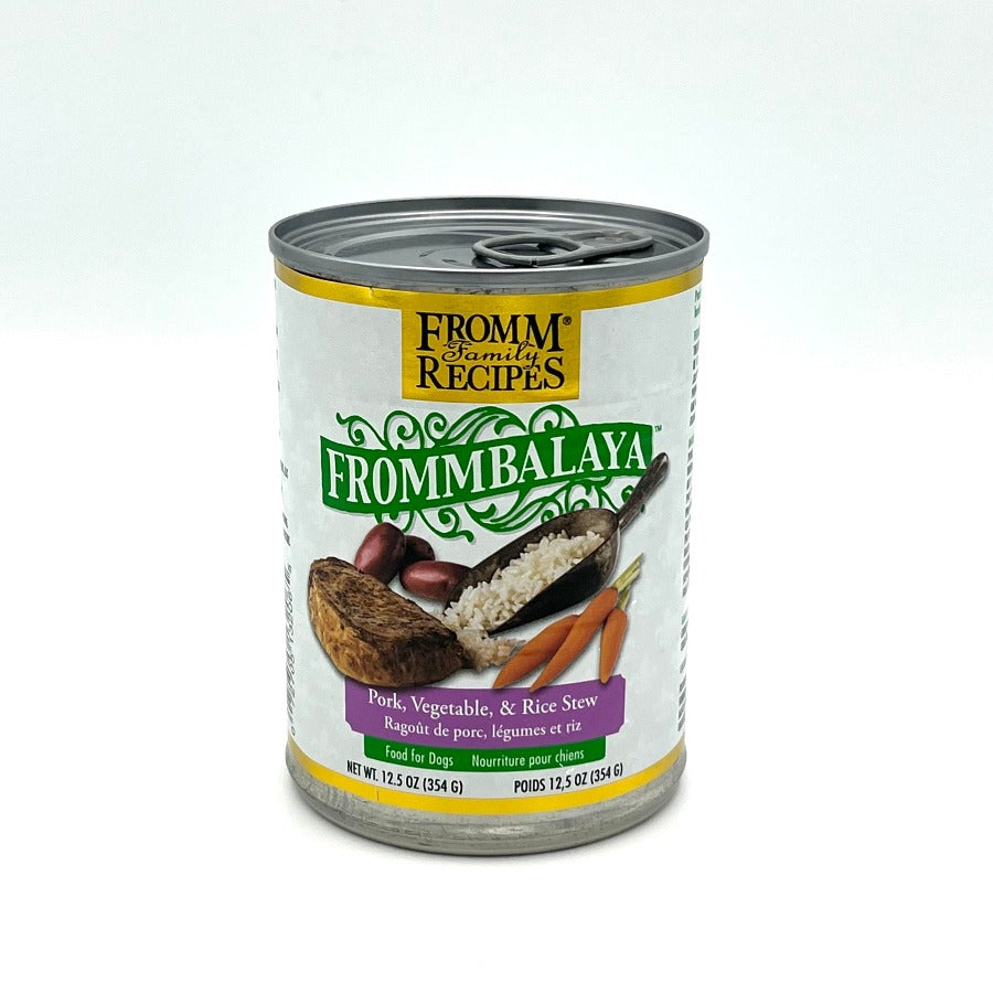 Fromm Frommbalaya Pork 12oz – The Dog's Meow