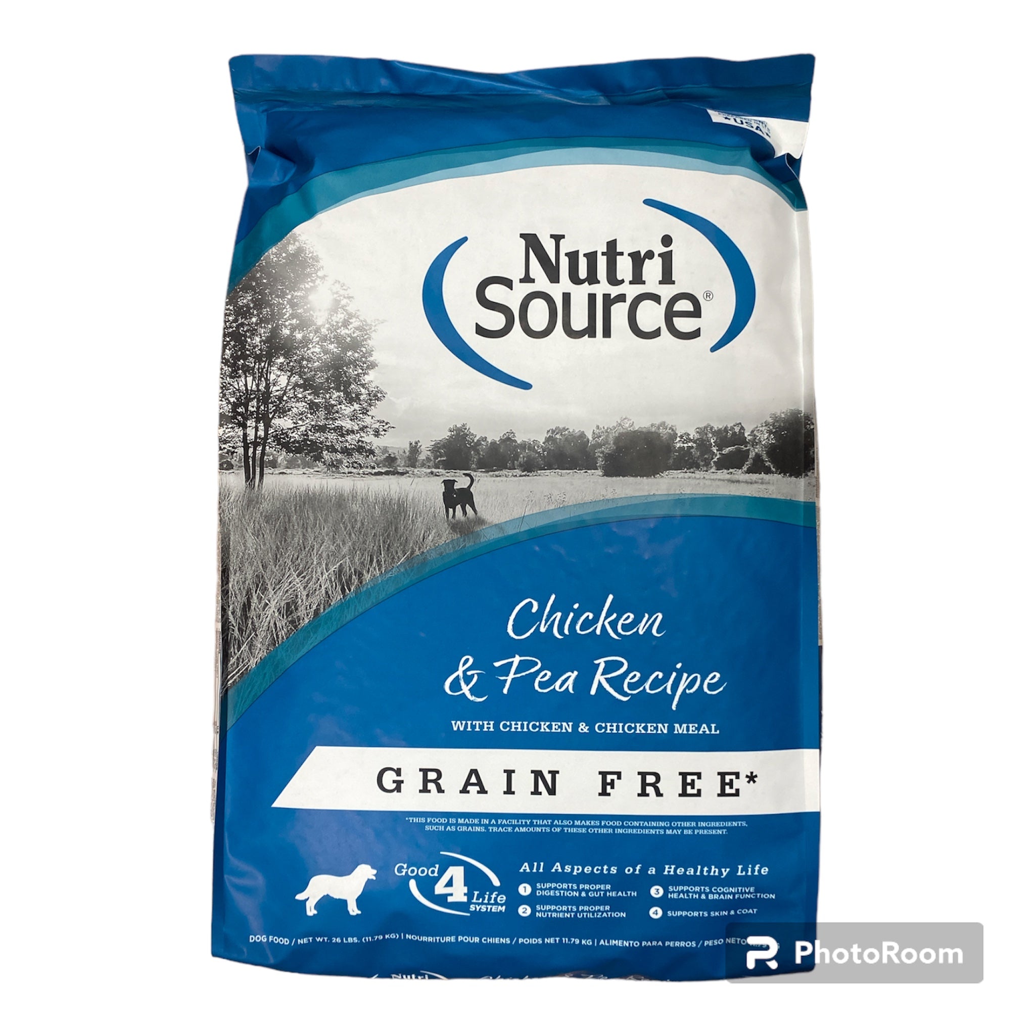 Nutrisource Chicken & Pea GF 26lb – The Dog's Meow