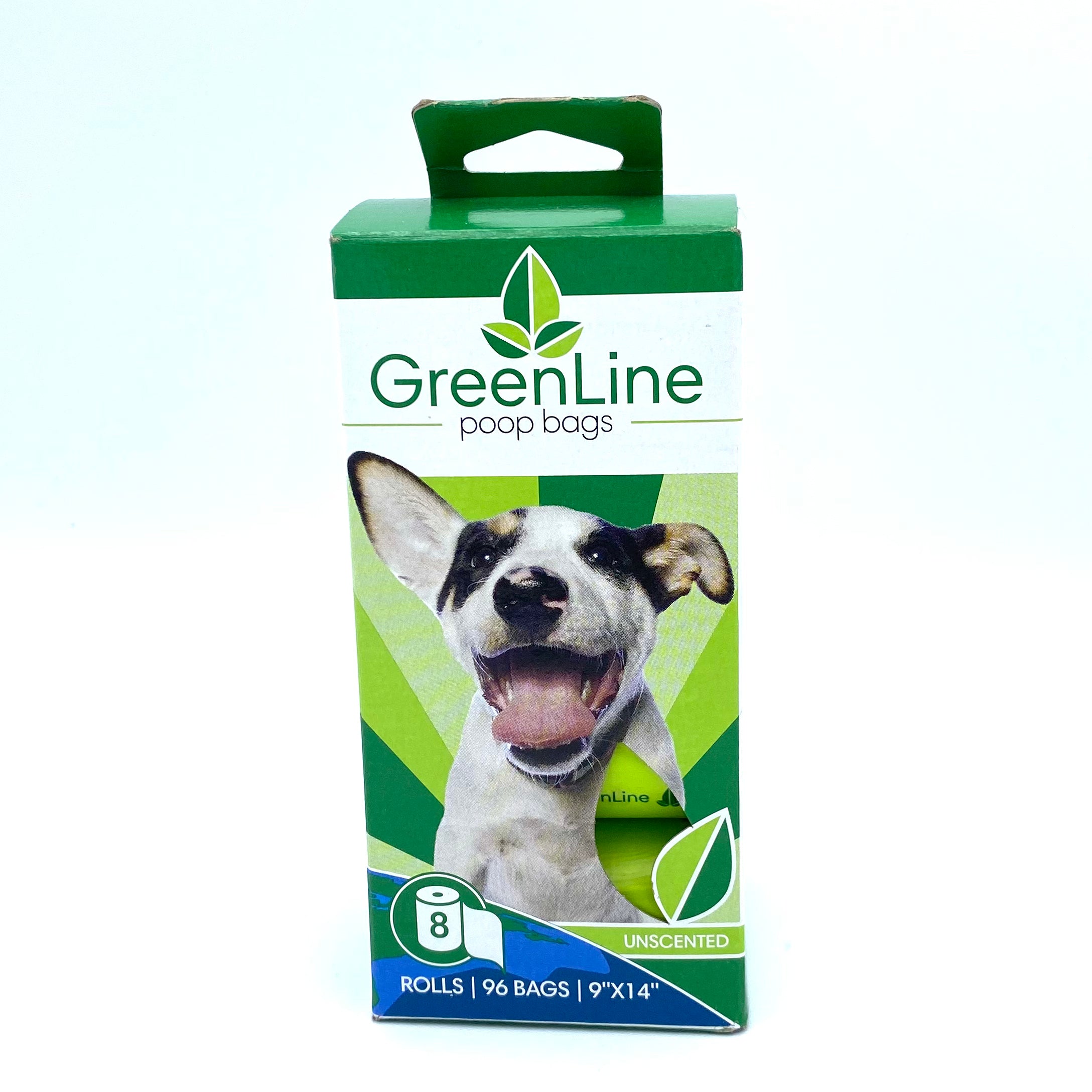 Greenline Bio Poop Bag 8 Roll – The Dog's Meow